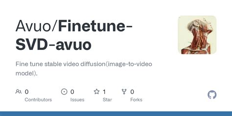Finetune SVD Avuo Train Py At Main Avuo Finetune SVD Avuo GitHub