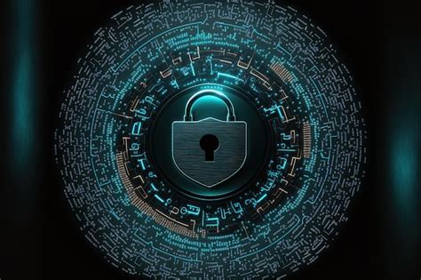 Premium Ai Image Illustration Of A Cyber Security Data Protection Business Technology Privacy