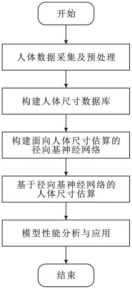 一种基于径向基神经网络的人体尺寸估算方法与流程