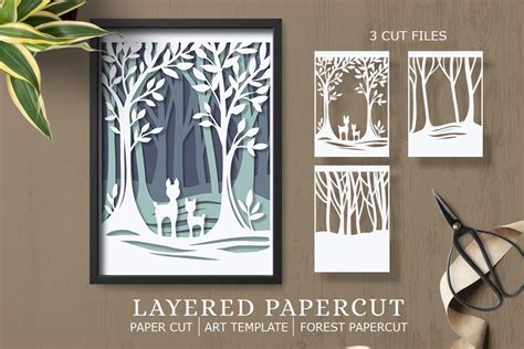 Layered Paper Cutting Patterns Donvoj