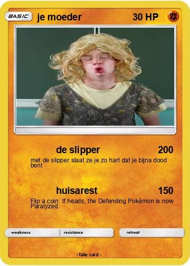 Pokémon Je Moeder 267 267 De Slipper My Pokemon Card