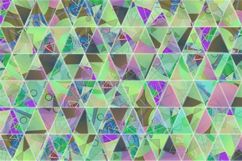 Abstract Triangle Strip Geometric Pattern Colorful And Artistic For Graphic Design Backdrop