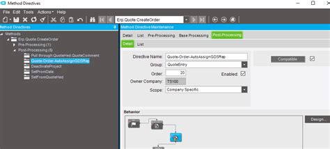 bpm converting quote to so not mapping correctly epicor erp 10