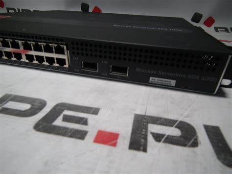 Brocade Serveriron Adx 1000 Si 1008 1 Load Balancer Ripepl
