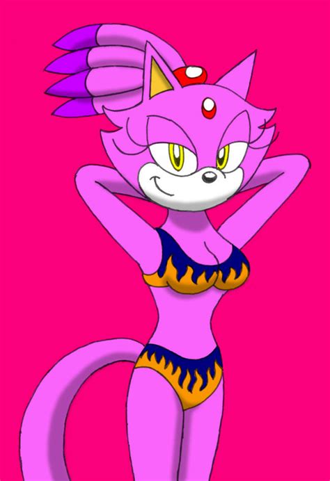Blaze In A Bikini By Caseydecker On Deviantart