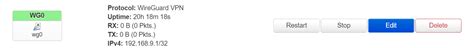 no connection and no handshake problems with wireguard installing and