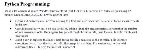 Solved Python Programming Make A Txt Document Named