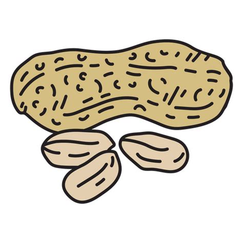 Peanut Shell Clipart