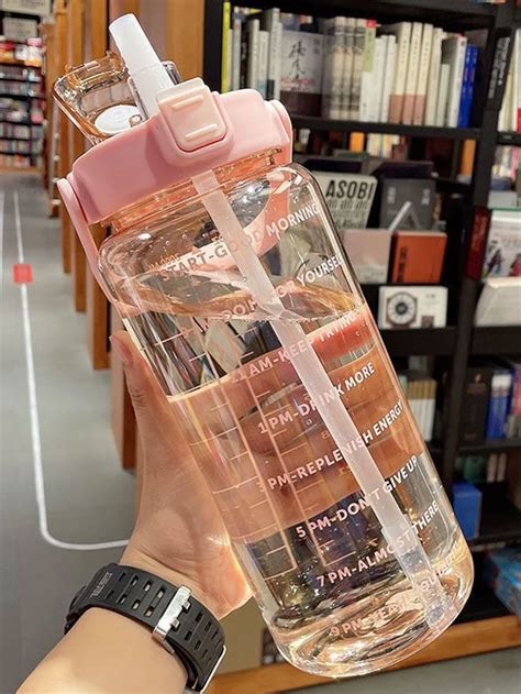 2l Water Bottle Clear Plastic Water Bottles Plastic Cup With Straw