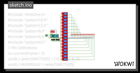 Sr 16ch Wokwi Esp32 Stm32 Arduino Simulator