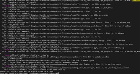 Training Problems Issue Zju Dv Neuralrecon W Github