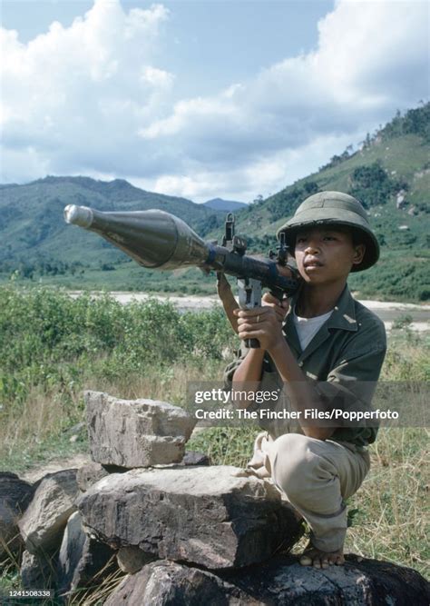 A South Vietnamese Army Soldier Dressed In Viet Cong Uniform In News