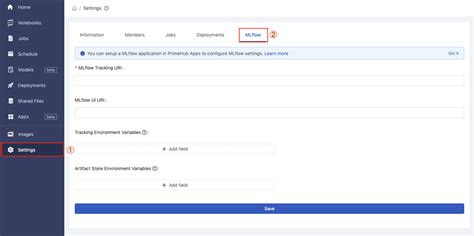 Create An Mlflow Server · Primehub