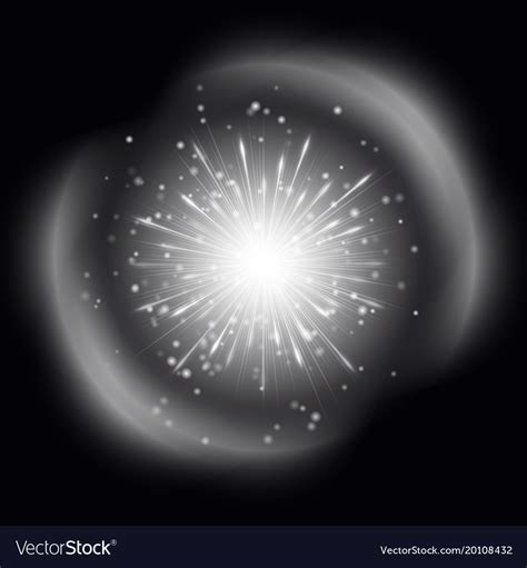 Brilliant Light Effect Royalty Free Vector Image