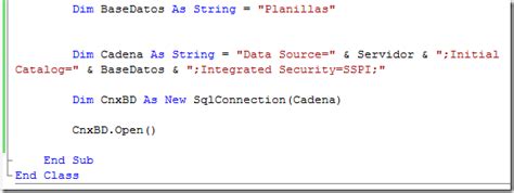 Conectar Visual Basic Net A Sql Server 2008 Programación Visual Basic Con Sql Server