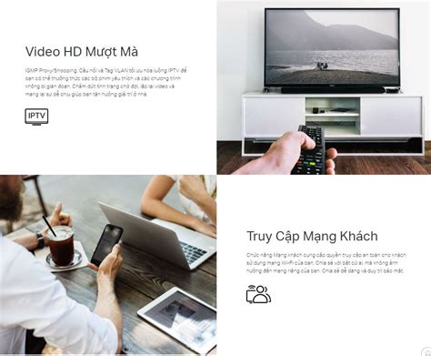Router Wifi Băng Tần Kép Tp Link Archer C20 Tốc độ 733mbps Tốc độ 300mbps Băng Tần 2 4ghz Và