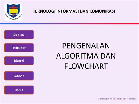 Solution Pengenalan Algoritma Dan Flowchart Kelas 10 Smak Penabur