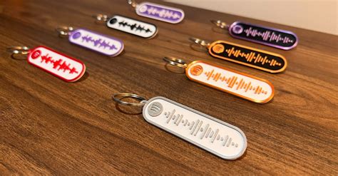 Share Your Music In A Unique Way With 3d Printed Spotify Codes