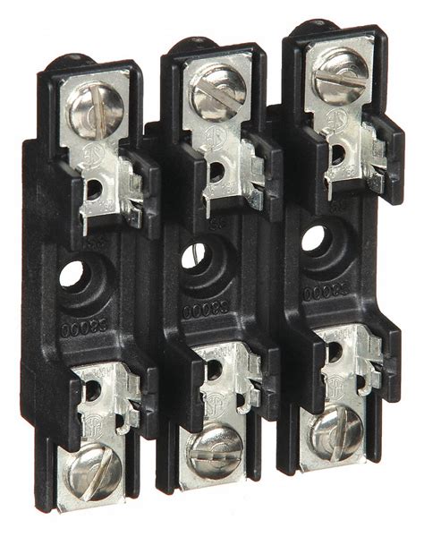 BUSSMANN Open Block Design Pole Fuse Block DL S R Grainger