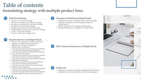 formulating strategy with multiple product lines powerpoint