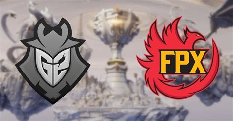 Worlds 2019 Finals G2 Vs Fpx