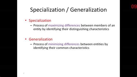 Enhanced Erd Superclasses And Subclasses Youtube