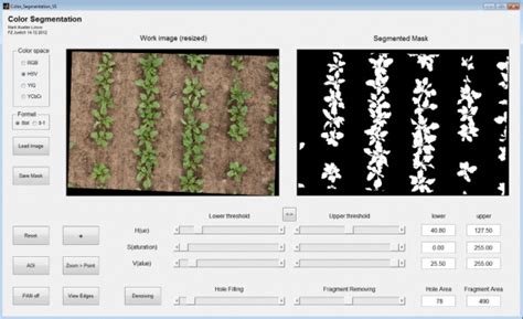 Gui For Background Segmentation Graphical User Interface For