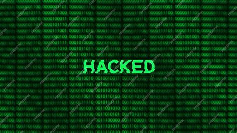 Premium Vector Computer Got Hacked By Hacker Background