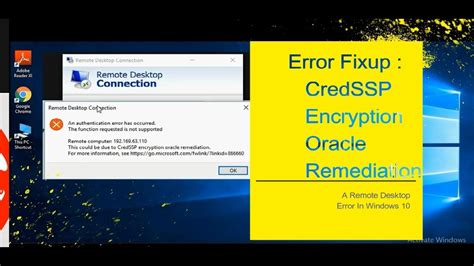 2 Ways To Fix Credssp Encryption Oracle Remediation Error