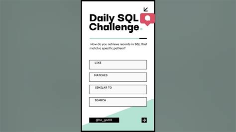 Sql Quiz Challenge Test Your Sql Skills With Real World Scenarios