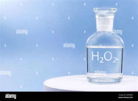 Reagent Glass Hospital Container With Antiseptic Written In English
