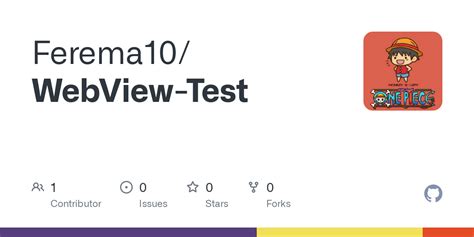 GitHub Ferema10 WebView Test