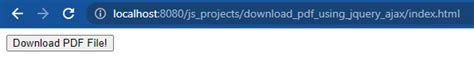 Download Pdf File From Url Using Jquery Ajax Method Edopedia