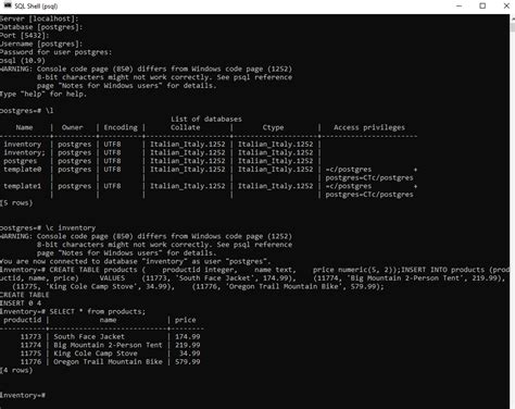 sql psql f command not working with filename path specified stack overflow