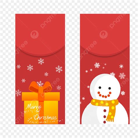 눈사람 빨간 봉투 Png 일러스트 Psd 및 클립 아트에 대한 무료 다운로드 Pngtree