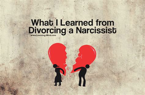 What I Learned From Divorcing A Narcissist 6 Tips Learning Mind