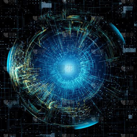 人工智能、云计算、安全和大数据概念素材 花瓣网