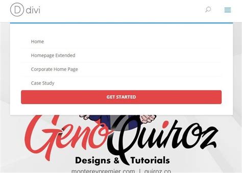 Transform A Divi Menu Item Into A Cta Button