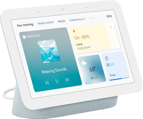 Google Nest Hub 2nd Gen Smart Home Speaker And Display With Google Assistant Sand GA02307 US The