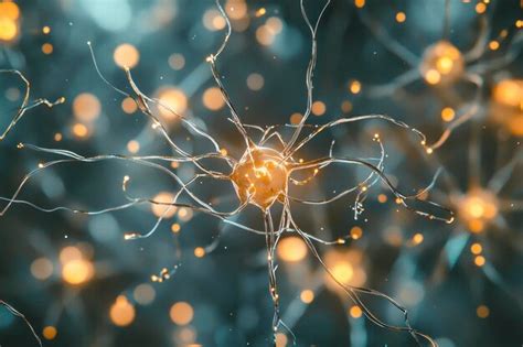 Neurons Communicate With Each Other Using Electrochemical Signals Premium Ai Generated Image