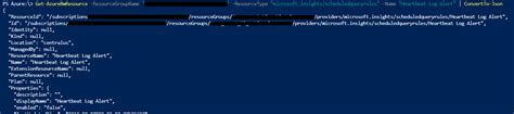 Azure Powershell Get Azscheduledqueryrule What Is Same Funtion Script For Azurerm Stack Overflow