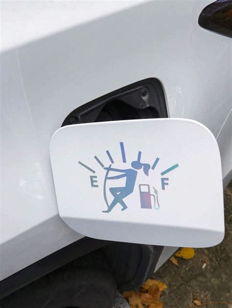 1 Pieza Pegatina Para El Tanque Del Coche Para Personalización Divertida Del Vehículo