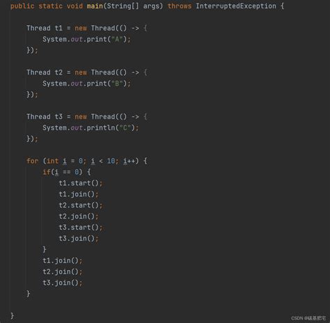 在两道多线程基础题 顺序打印”中对比一下java中的wait和joinjava 怎么使用 Wait 打印 Csdn博客
