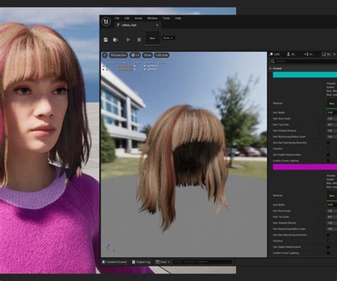 Artstation Xgen To Unreal Script Export Custom Metahumans Grooms