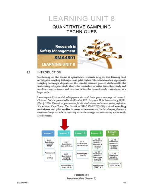 Sma4801 Lu8 Quantitative Sampling Techniques Pdf Sampling