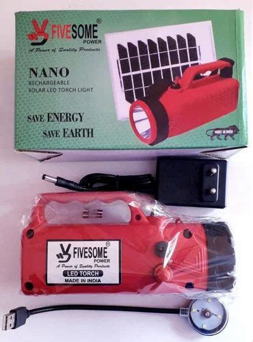 Led Rechargeable Torch ABS Lead Acid At Rs 410 Piece In New Delhi ID 2852709737912