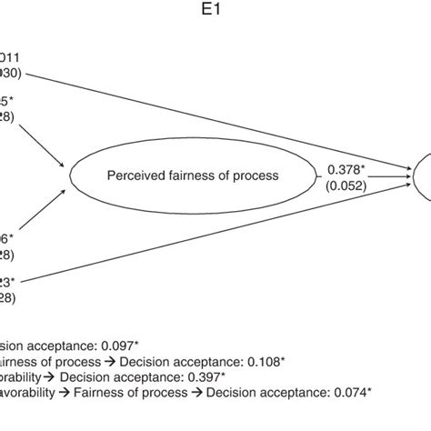 Effects On Decision Acceptance Sem Estimates Note P