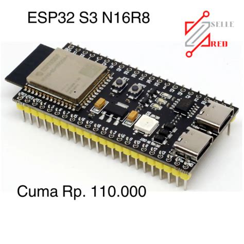 Jual Yd Esp32 S3 N8r8 N16r8 Esp32 S3 Devkit Type C Esp32 S3 Wroom Psram S3 Kota Bekasi