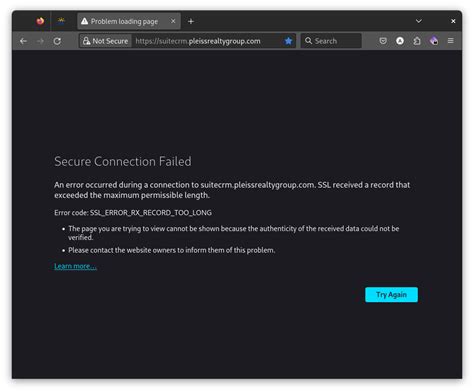 ssl error rx record too long help let s encrypt community support
