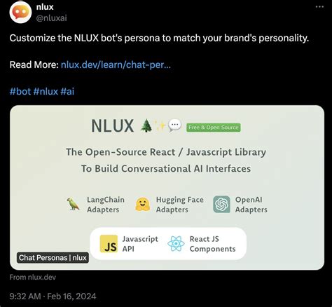 Folasayo Samuel Olayemi On Linkedin Nlux Brandpersonality Customization